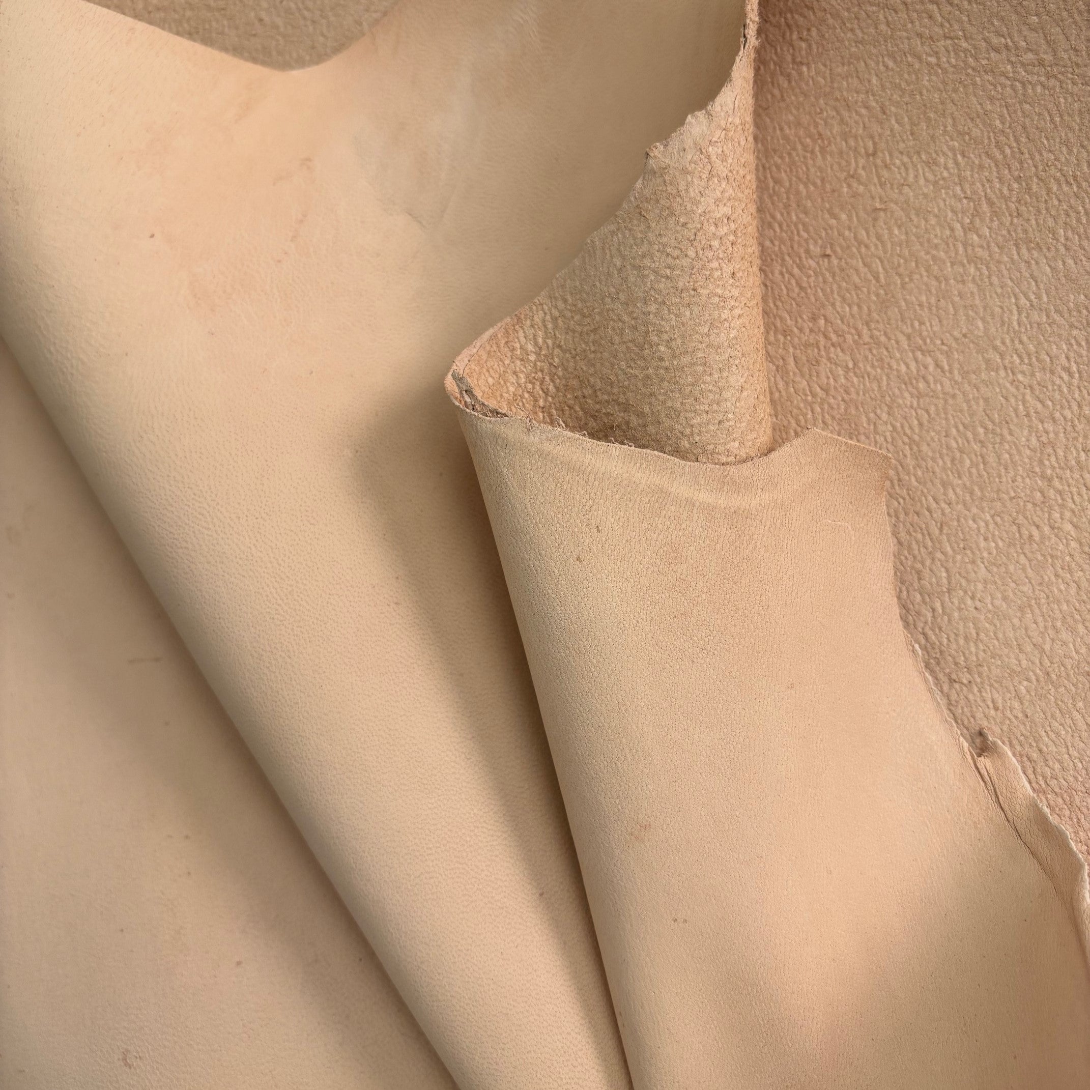 Full Vegetable Tanned Genuine Leather Sheep Hide
