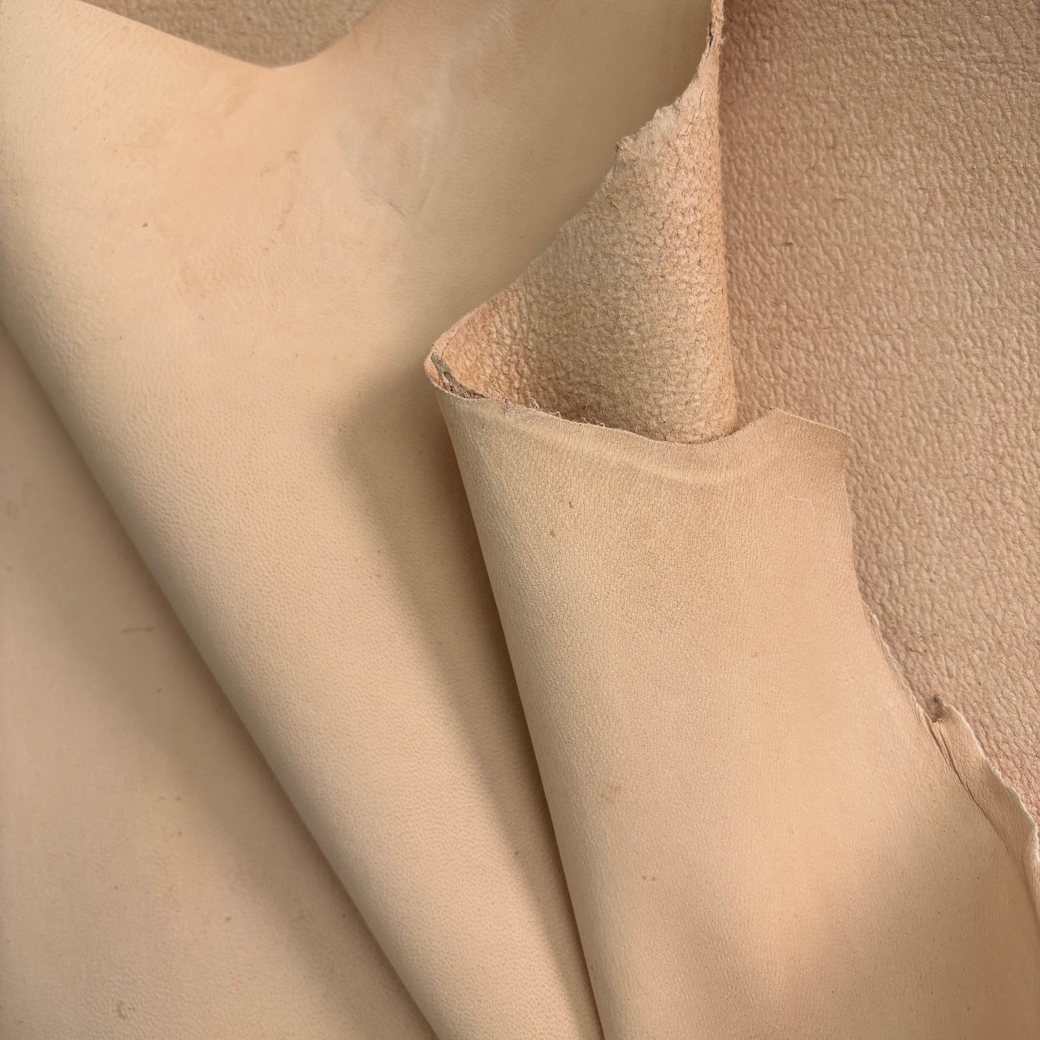 Full Vegetable Tanned Genuine Leather Sheep Hide