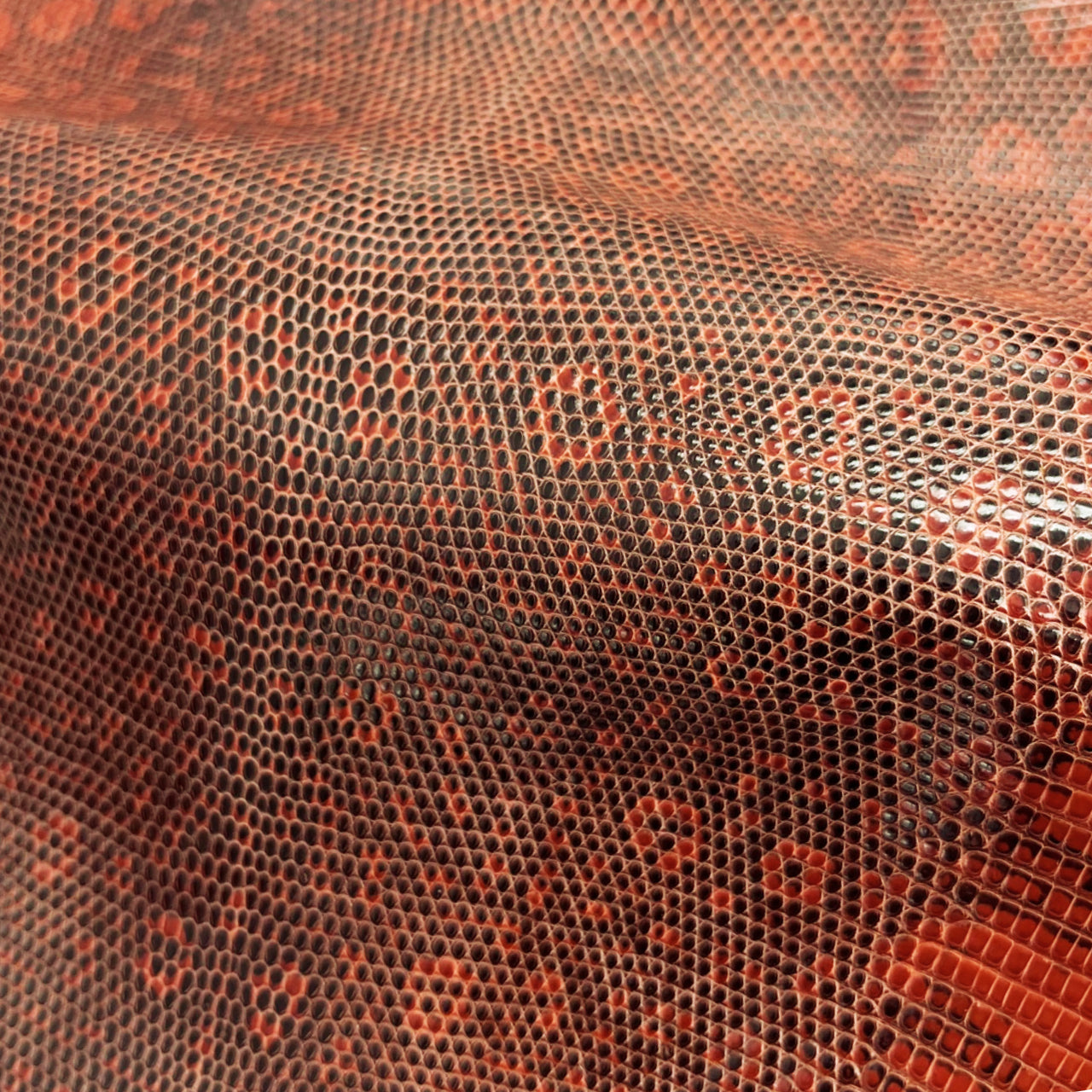 Cognac Lizard Skin (Front Cut)