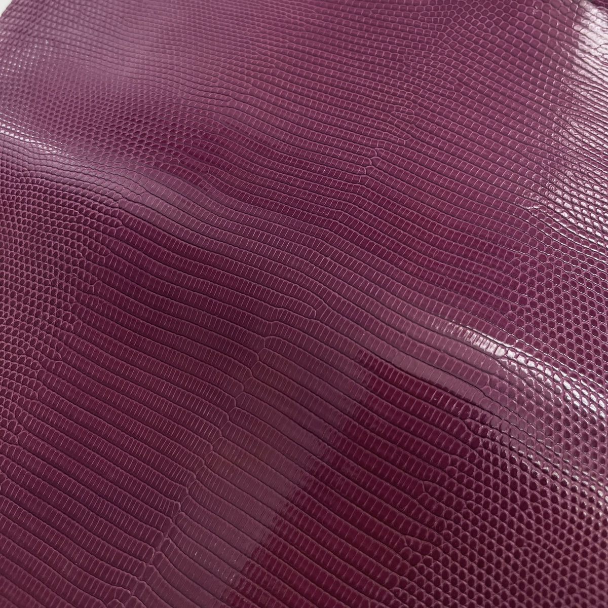 Magenta Lizard Skin (Back Cut)