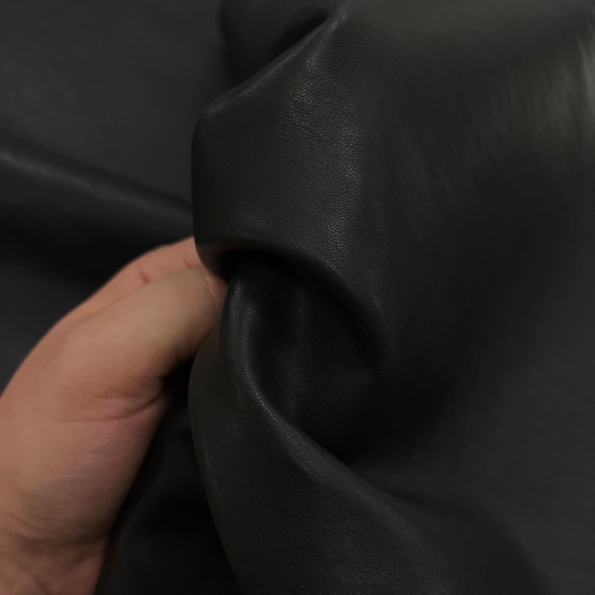 Matte Nappa Stretch Genuine Leather Lamb Skin