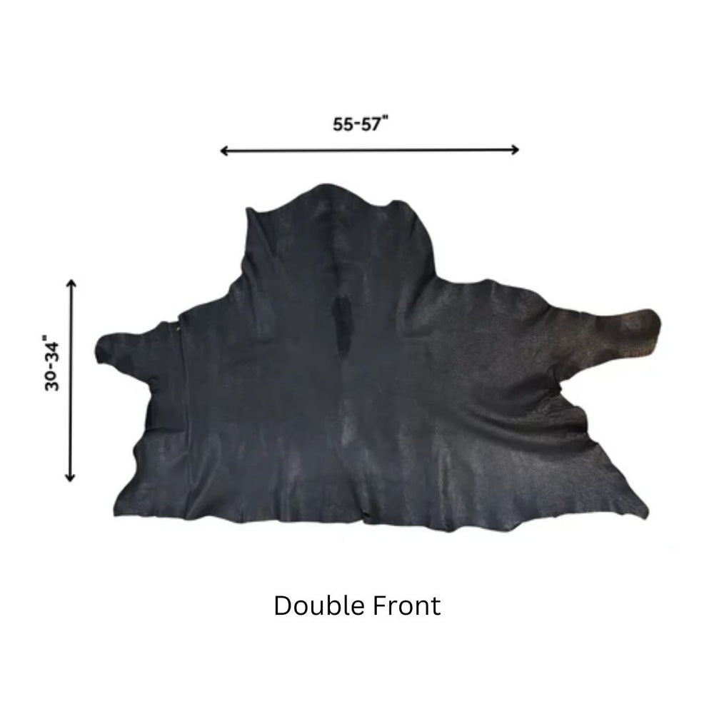 Double Front Veg-Tan Horsehide Leather – Triangular Texture & Firmness