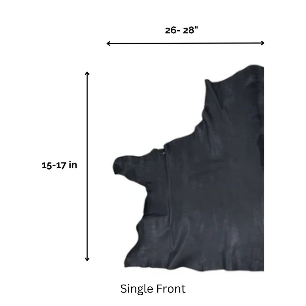 Double Front Veg-Tan Horsehide Leather – Triangular Texture & Firmness