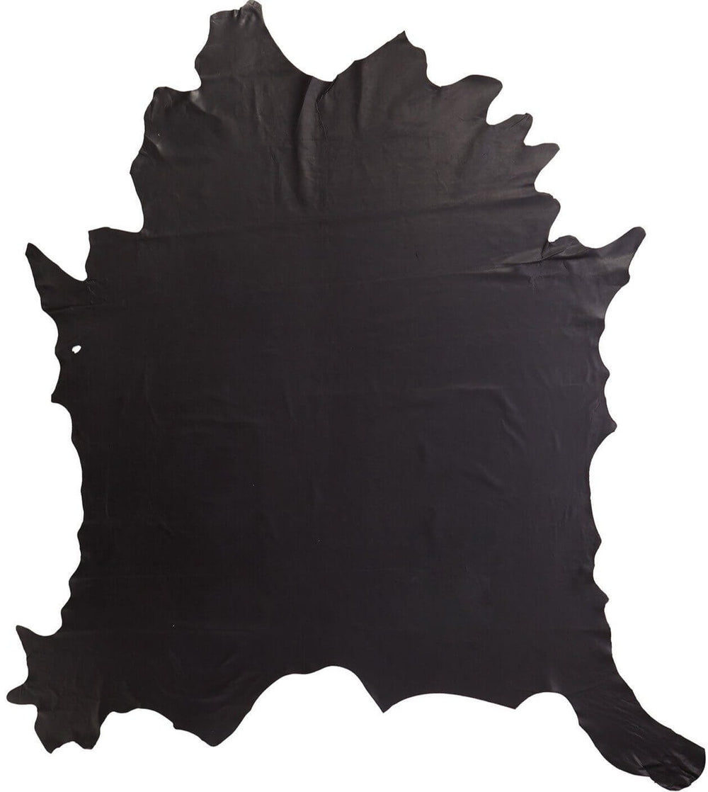 Smooth Waxy Full-Aniline Genuine Leather Cow Hide